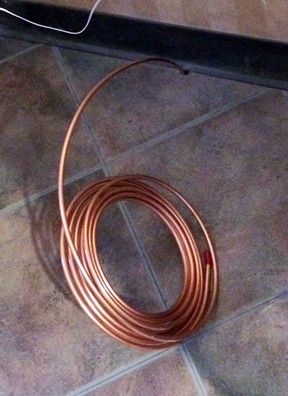 Where the water is leaking behind the Refrigerator?